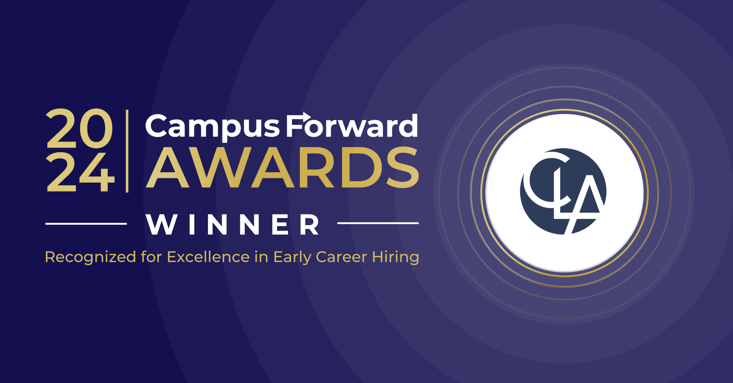 CLA (CliftonLarsonAllen LLP) | 2024 Campus Forward Award Winner